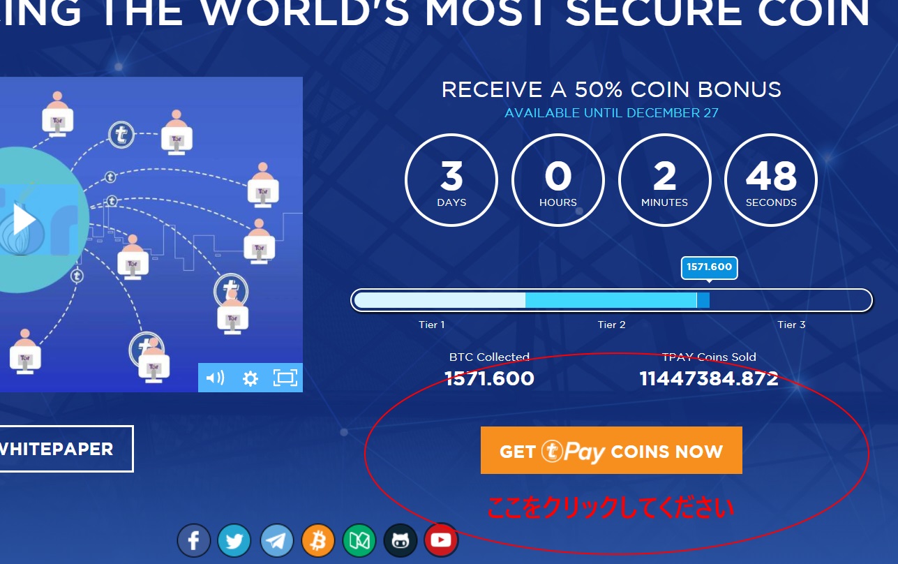 TokenPayのICOの買い方、チャート、これから何倍になるかを予測 | 仮想通貨で最速で億り人になる方法